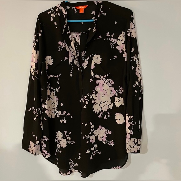 Joe Fresh | Tops | Long Sleeve Floral Blouse | Poshmark